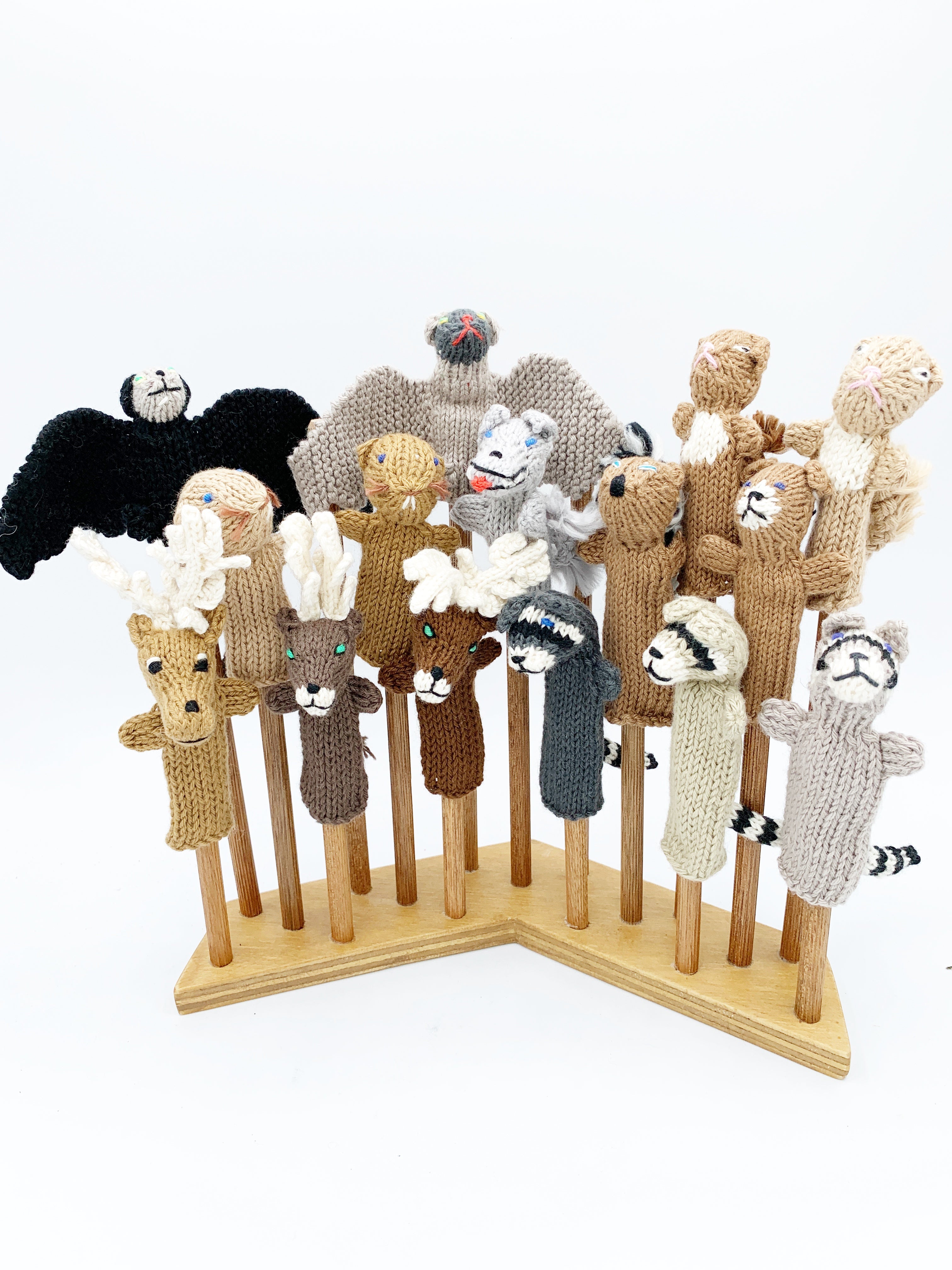Finger puppets of animals and creatures found in the wild – Marshall's ...