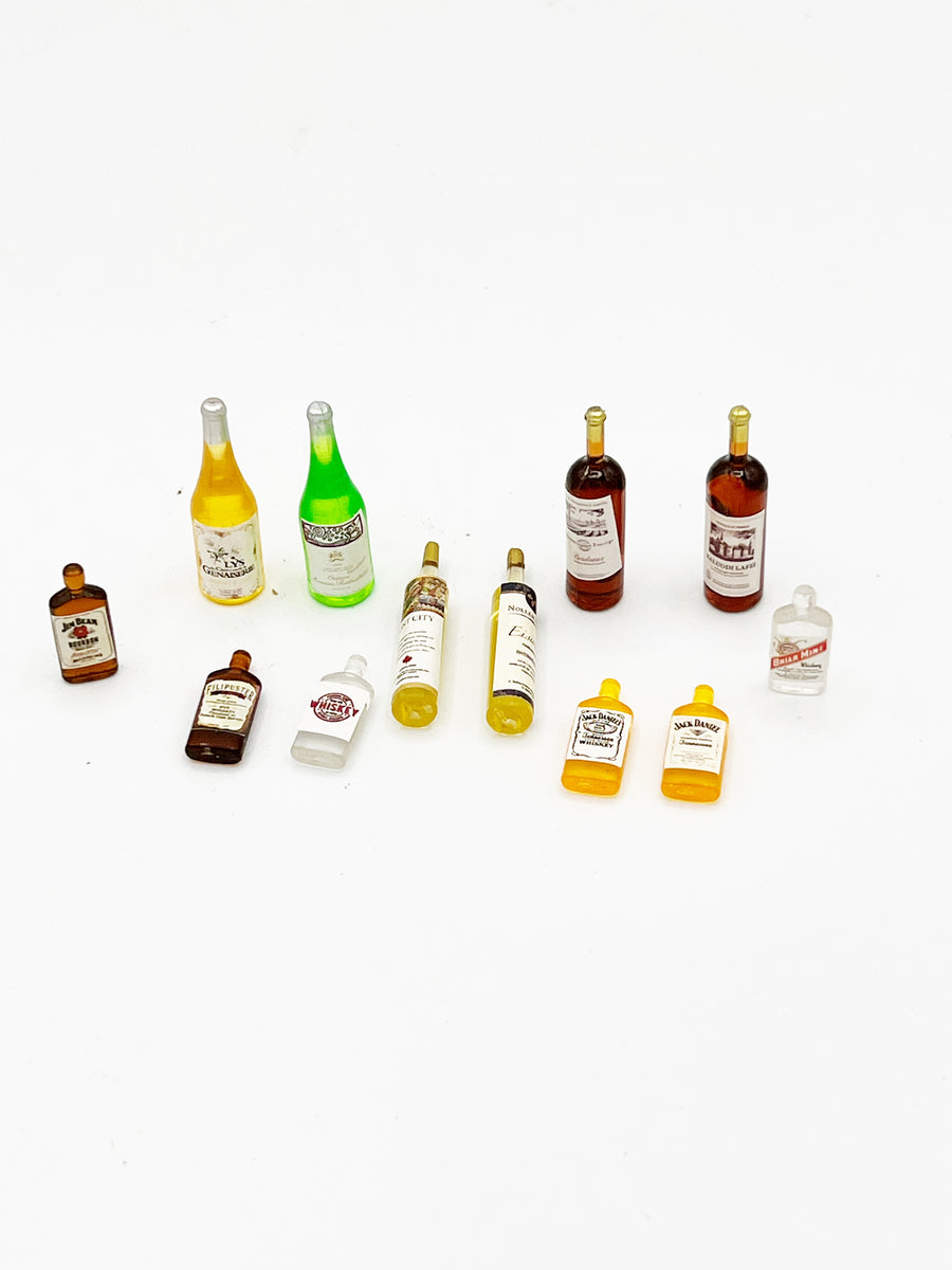 Alcohol Bottles – Marshall's Miniatures